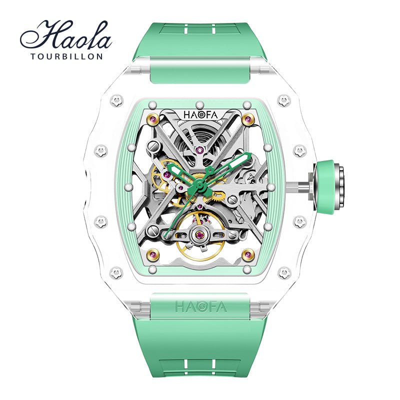 HAOFA All K9 Crystal Automatic Mechanical Watches Model 2202 ...